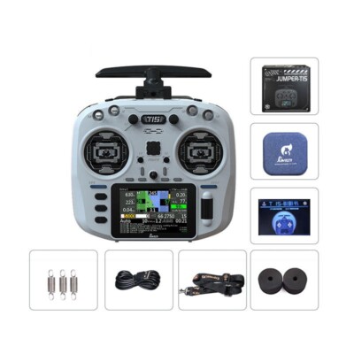 White Jumper T15 Remote Controller ELRS 2.4GHz/915MHz Hall Sensor FPV ...
