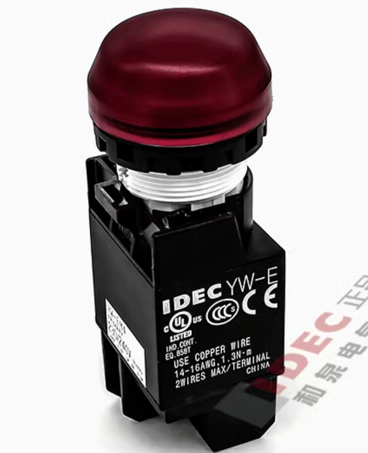 1pcs IDEC Panel Indicators Signal Lights YW1P-2EM42R | eBay