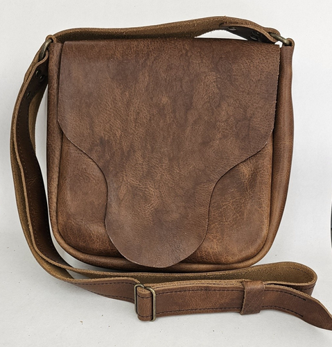 AMERICAN BISON LEATHER BUFFALO MUZZLELOADER POSSIBLES BAG US MADE FREE ...