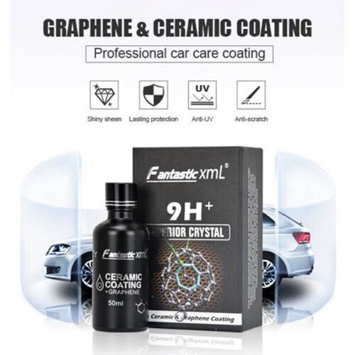 Gloss Enhancing 9H Car Coating 50ml Ceramic Paint Protection Scratch ...