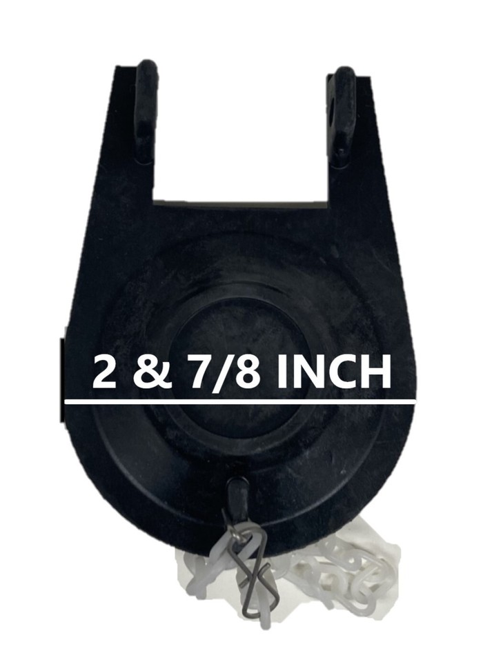 Universal Rundle 2-inch Soft Rubber Toilet Flapper | eBay