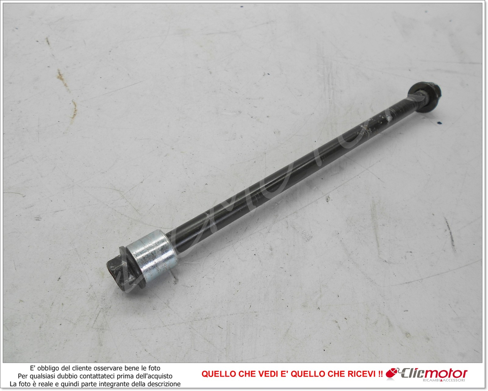Pivot Front Wheel Front Axle Original for Daelim S4 50 4T Year 2011 ...