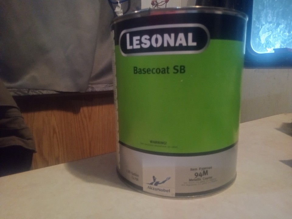 Lesonal Automotive Paint Metallic Course | 1gal | 94m | United States ...