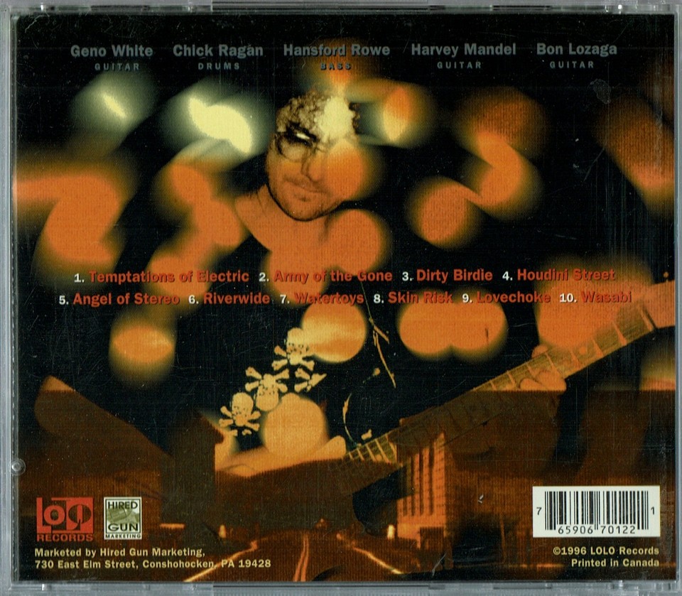 Geno White ‎- Standing In Stereo (1996) B11 765906701221| eBay