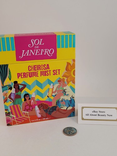 Sol De Janeiro CHEIROSA PERFUME MIST SET 68 62 40 59 Travel Size SEALED ...