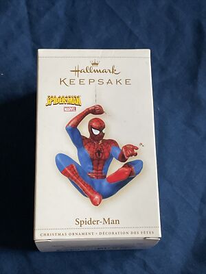 Hallmark Ornament Keepsake 2006 Spider Man Super Hero Marvel New in box ...