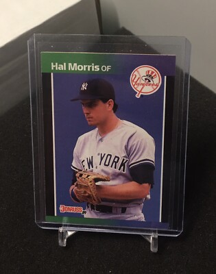 Hal Morris Rookie 1989 Donruss card 545 New York Yankees RC | eBay