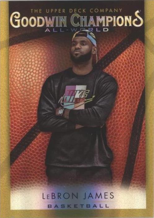 2021 Upper Deck Goodwin Champions - All-World Basketball LeBron James # ...