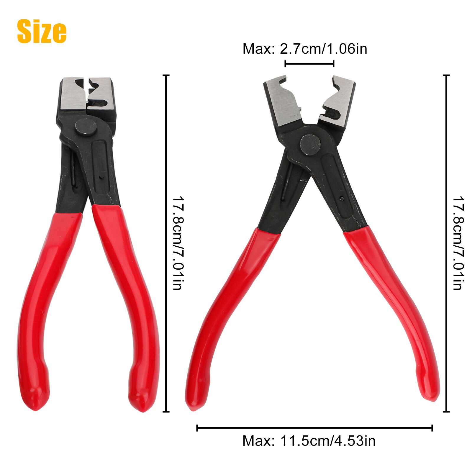 Clic & Clic-R Type Metal Hose Clip Plier Pipe Collar Clamp CV Boot ...