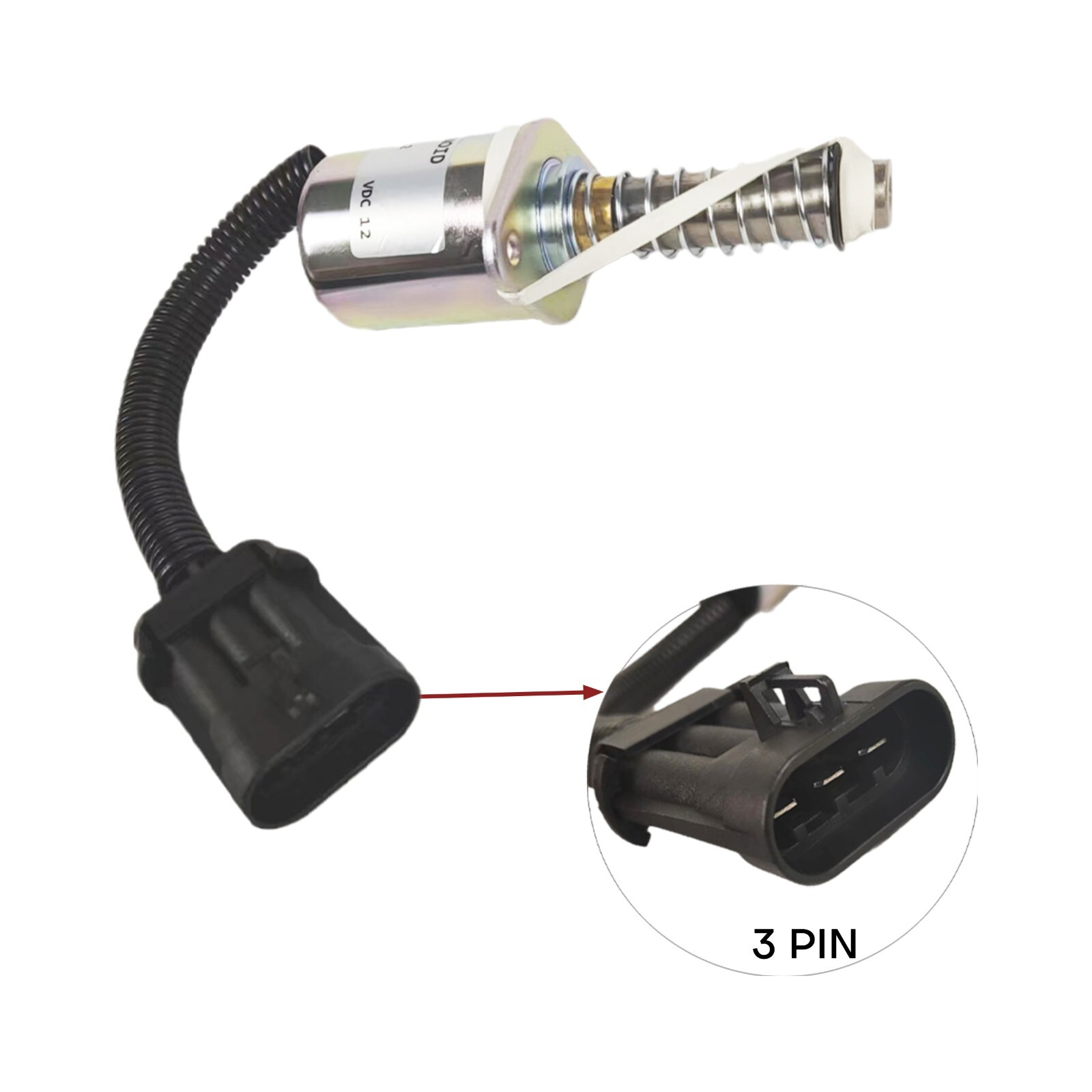 Skid Steer Traction Lock Solenoid 7136559 6681512 For Bobcat 753 S150 ...