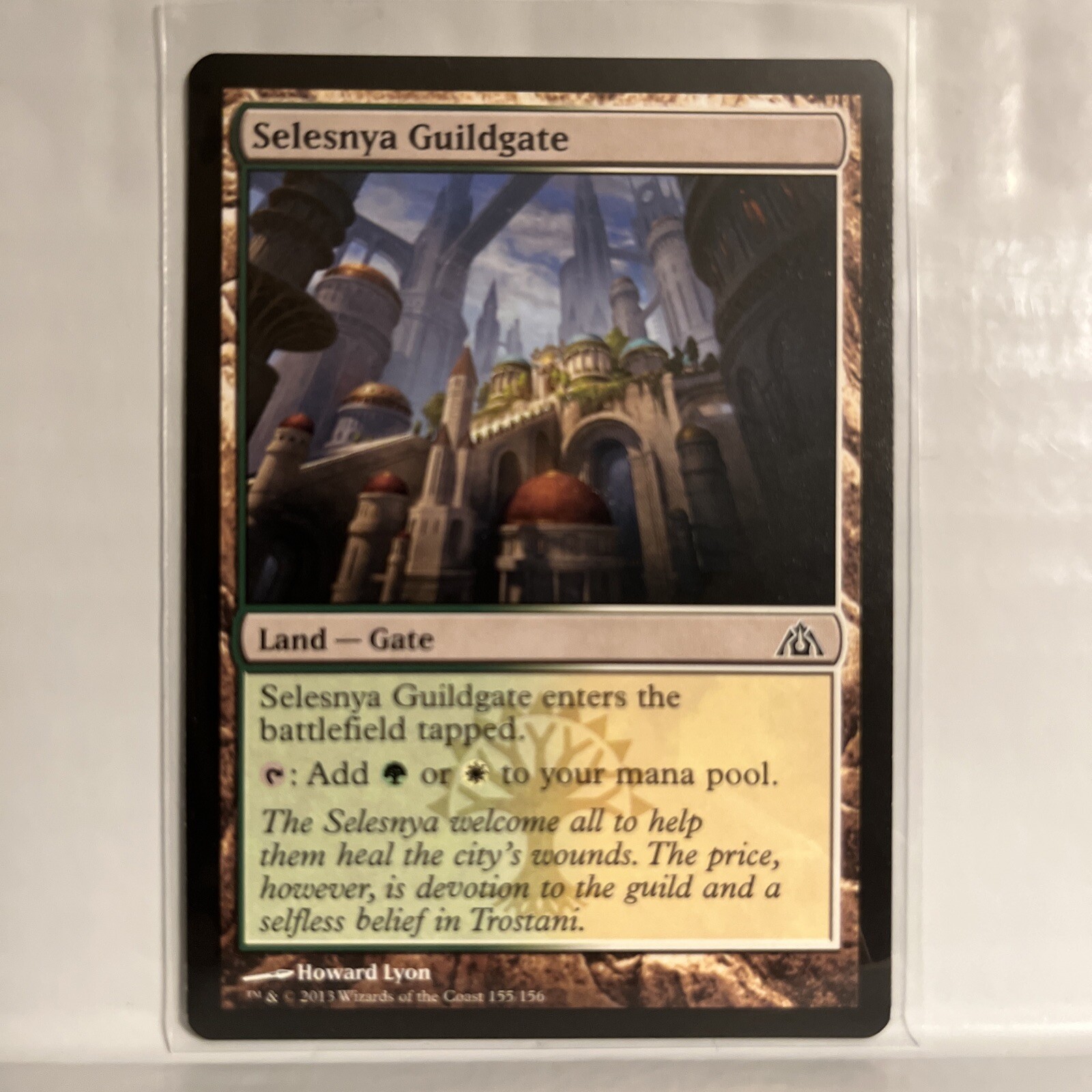 Selesnya Guildgate Dragon's Maze 155/156 Regular Common Magic The Gathering MTG | eBay
