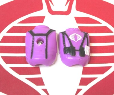 GI Joe Body Part Purple TORSO Troop Builder Cobra Officer Mold 1983 ...