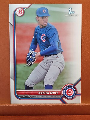 2022 Bowman Draft #77 Nazier Mule CUBS | eBay