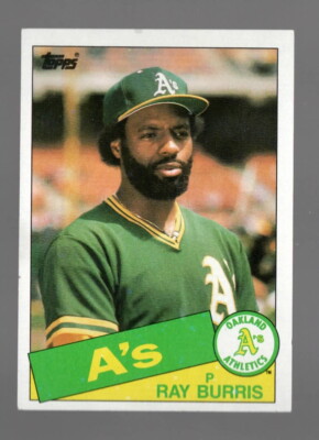 1985 Topps #758 Ray Burris Near mint or better | eBay