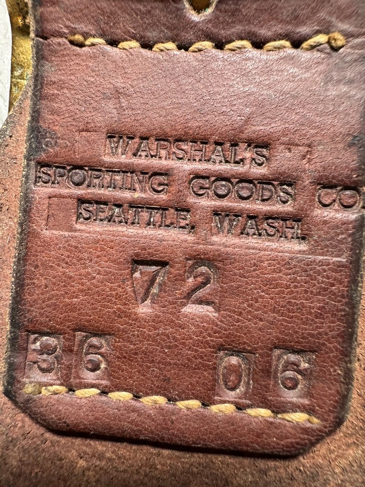 Vintage Leather Ammo Belt 2 dbl rows total length 43” Warshal’s ...