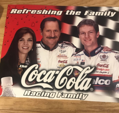 Refreshing the Family Poster Earnhardts Coca-Cola Racing Family NASCAR ...