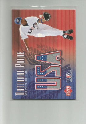 2003 UPPER DECK NATIONAL PRIDE MEMORABILIA #EP ERIC PATTERSON PANTS | eBay