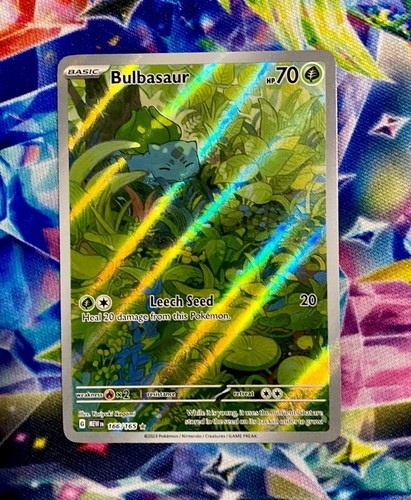 Pokemon TCG Bulbasaur 166/165 Sv: Scarlet & Violet 151 Holo | eBay