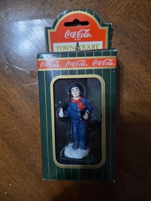 Coca-Cola Town Square Collection 1996 Mailman Mailman Figurine New In ...