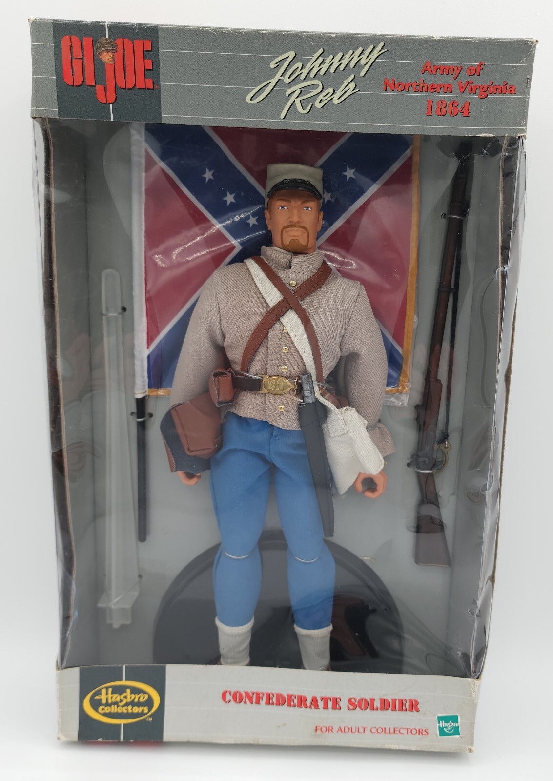 Hasbro G.I. Joe Johnny Reb Confederate Soldier Action Figure for sale ...
