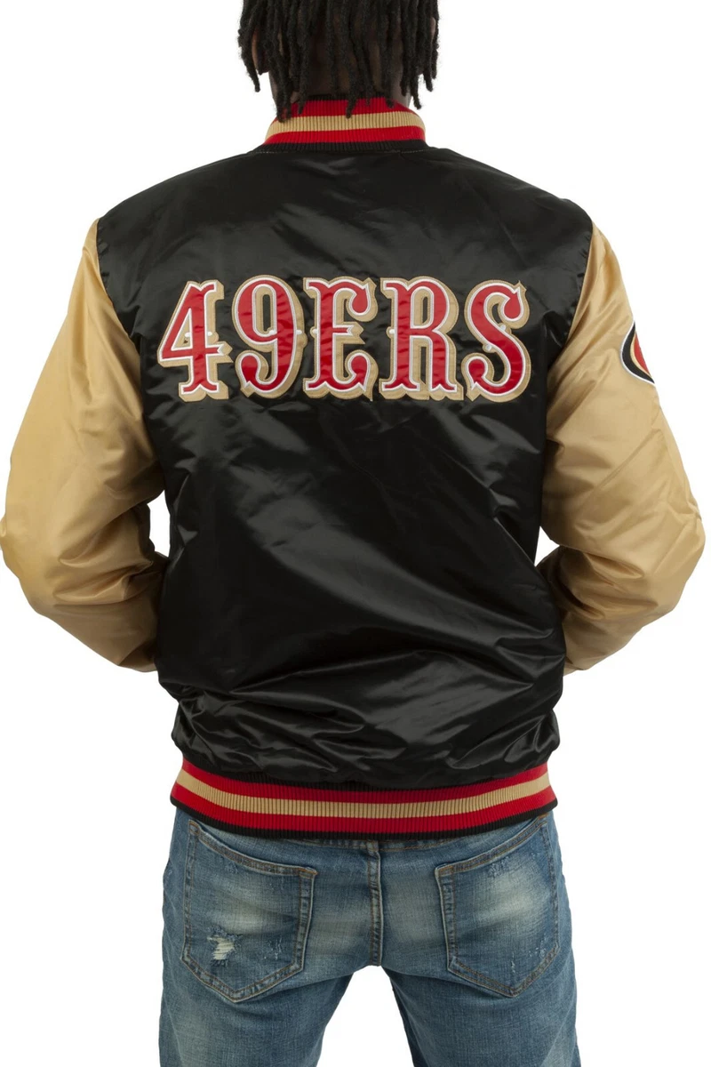 San Francisco 49ers Gold Jackets For Men
