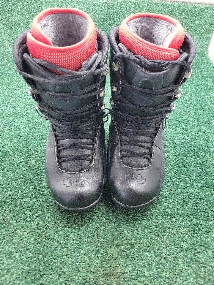 Thirty Two TM TWO Snowboard Boots Mens Size 10 EU 43 Black Gray Lace Up ...