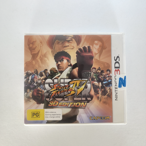 Super Street Fighter 4 IV 3D Edition - Nintendo 3DS Game - Complete ...