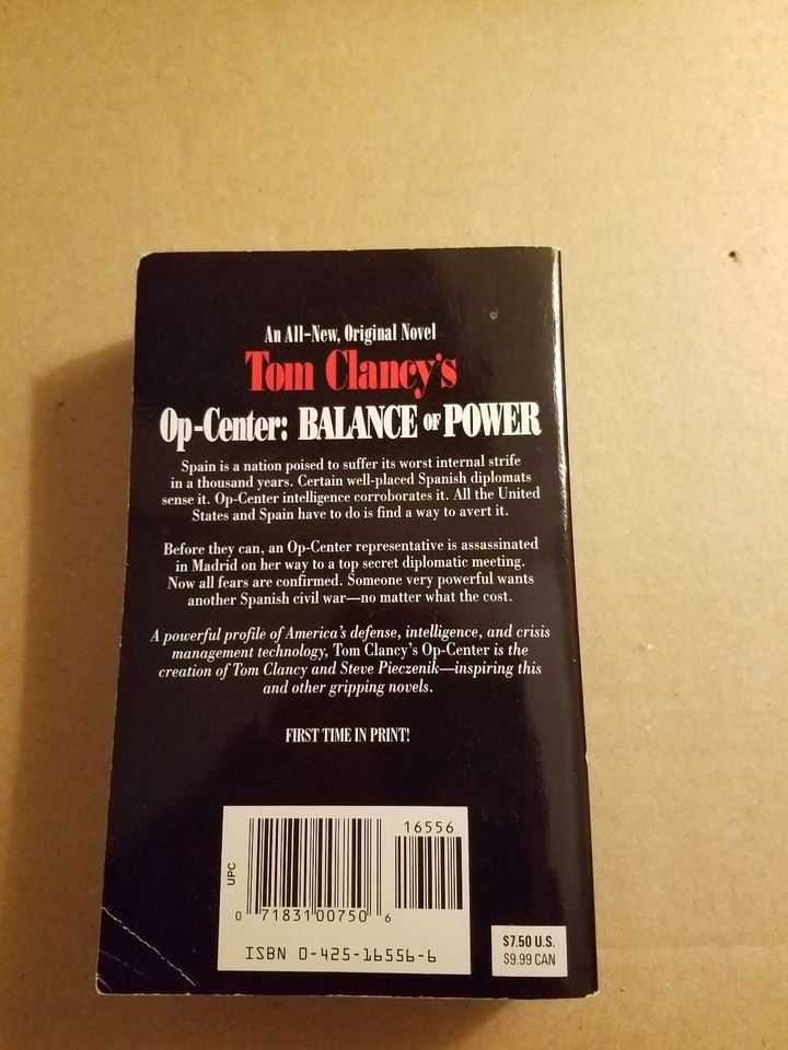 Op-Center: Balance of Power 5 by Steve Pieczenik, Jeff Rovin and Tom ...