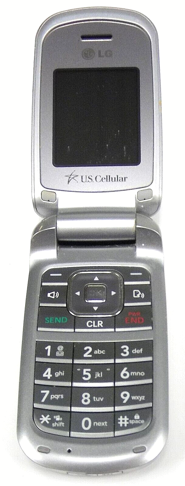 LG UX220 - Black and Silver ( U.S. Cellular ) Very Rare Cellular Flip ...