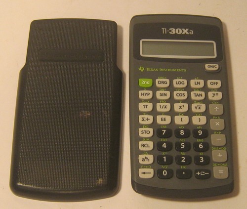 Texas Instruments Scientific Calculator TI-30Xa with Cover ...
