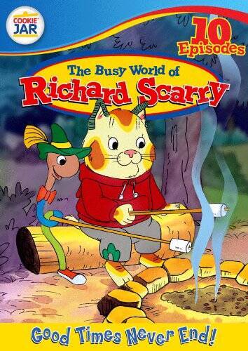 Busy World of Richard Scarry - Good Times Never End - DVD - GOOD ...