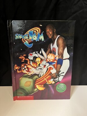 Vintage 1996 Space Jam Book Michael Jordan Looney Tunes Hardcover ...