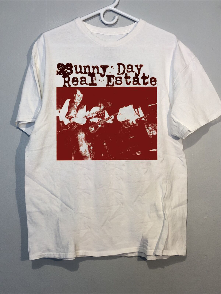 Sunny Day Real Estate Band Short Sleeve T-Shirt Cotton Unisex Full Size ...