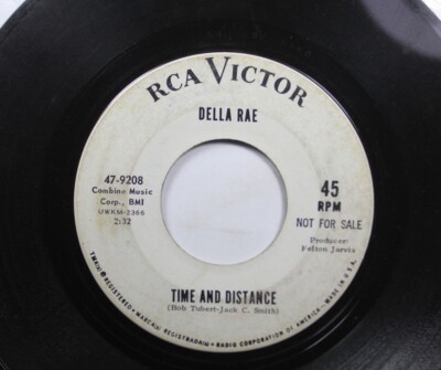 50'S & 60'S Promo 45 Della Rae - Time And Distance / That'S The Way A ...