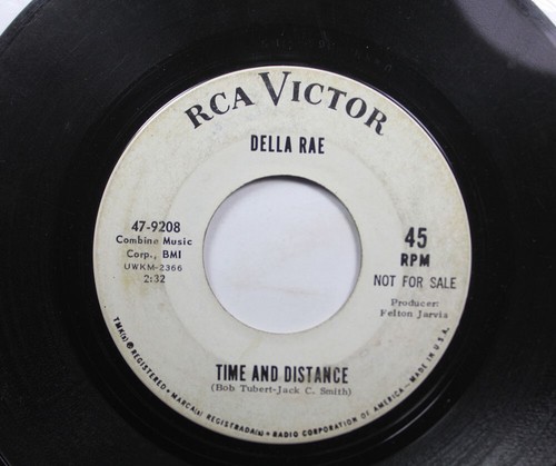50'S & 60'S Promo 45 Della Rae - Time And Distance / That'S The Way A ...