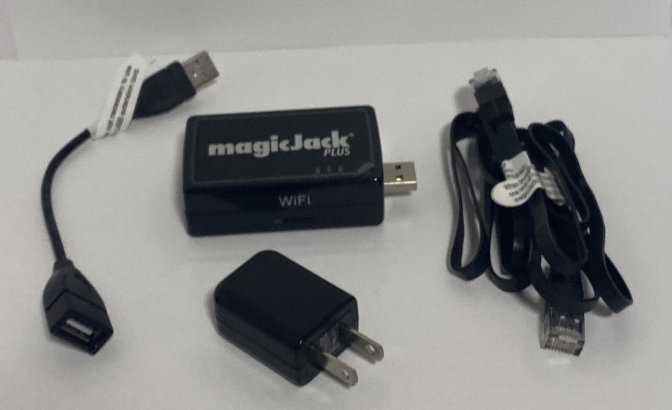 MagicJack Magic Jack Plus Local Long Distance Calling Main USB & Plug ...