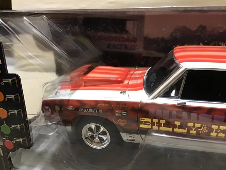 BILLY THE KID A/MP BARRACUDA 1968 PLYMOUTH 1/18 SUPERCAR COLLECTIBLES ...