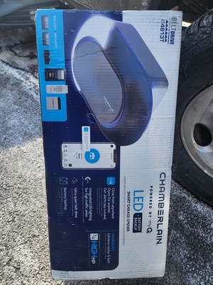 Chamberlain B4613T MYQ Smart Garage Door Opener, Ultra Quiet Belt Drive ...
