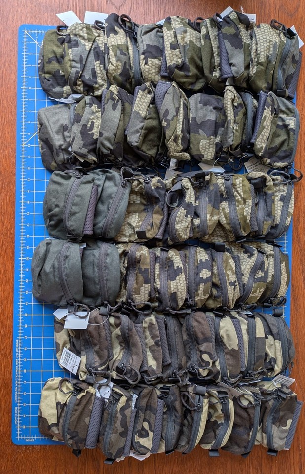 Kuiu Icon Pro Hip Belt Pouches Pair L & R - Vias - Older Style - U | eBay