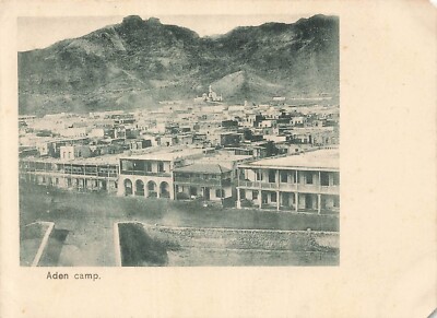 Aden Yemen~Aden Camp~1900s POSTCARD | eBay