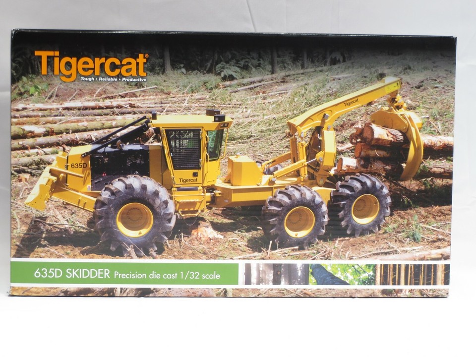 Tigercat 635D Skidder - 1/32 - MIB - Diecast - Logging | eBay