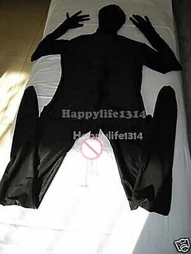 Full body Spandex Zentai Suit With Men's sheath S-XXL | eBay