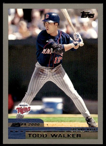 2000 Topps Baseball Card Todd Walker Minnesota Twins #57 | eBay