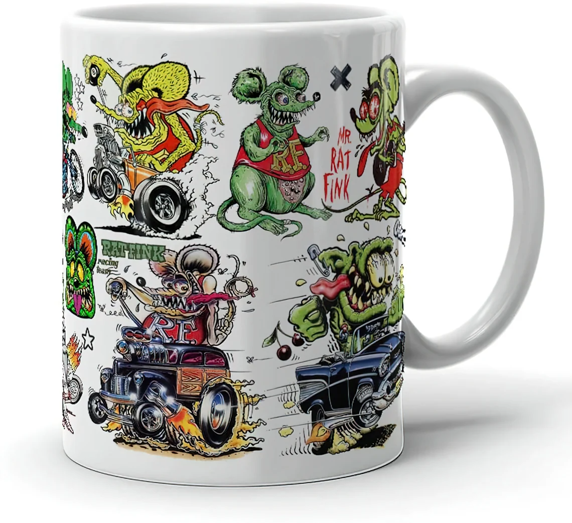 Ed Big Daddy Roth Rat Fink Outrageous Coffee Mug | eBay