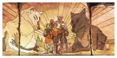 Star Wars Rebels Mural Brent Woodside Lithograph Poster Print 24x12 ...
