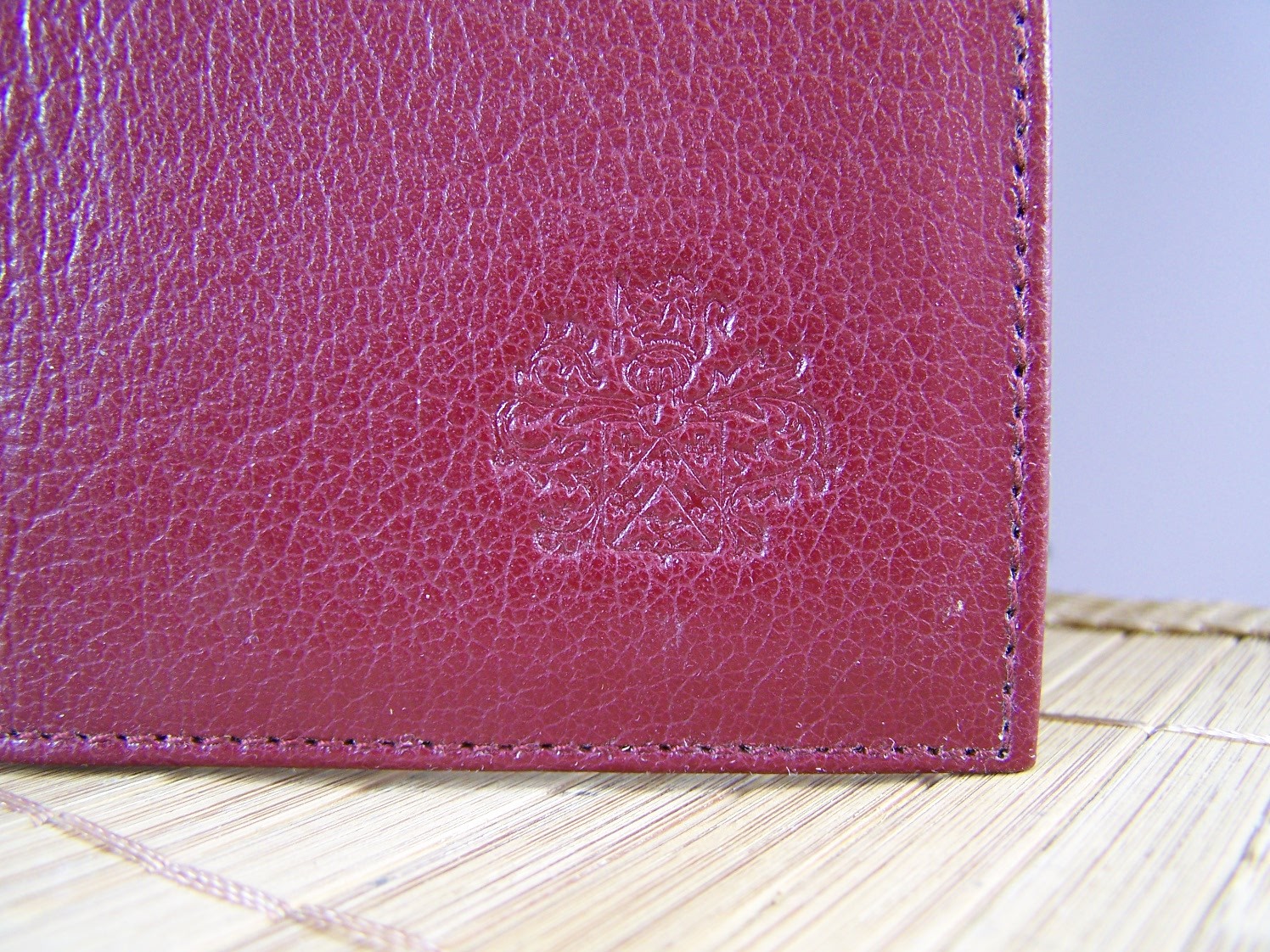 Piaget Maroon Leather Wallet Unisex Men Women Anyone | eBay