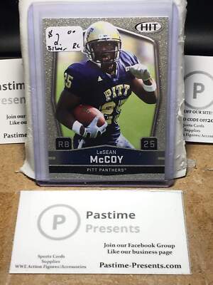 2009 SAGE HIT #25 Lesean Mccoy Silver RC Pitt | eBay