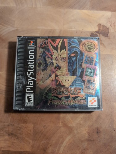 Yu-Gi-Oh Forbidden Memories Sony PlayStation 1 PS1 NO MANUAL YuGiOh ...