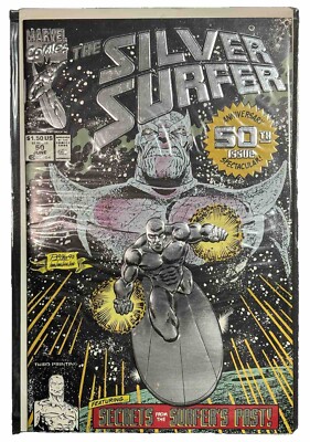 Marvel The Silver Surfer #50 June 1991 50th Anniversary 3rd Printing | eBay