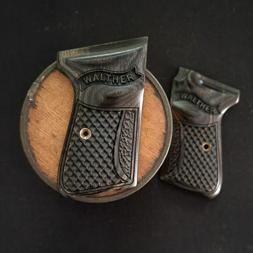 WALTHER PPK/S Custom Blackwood Grips Dragonscales/Stippling Ark, SW ...